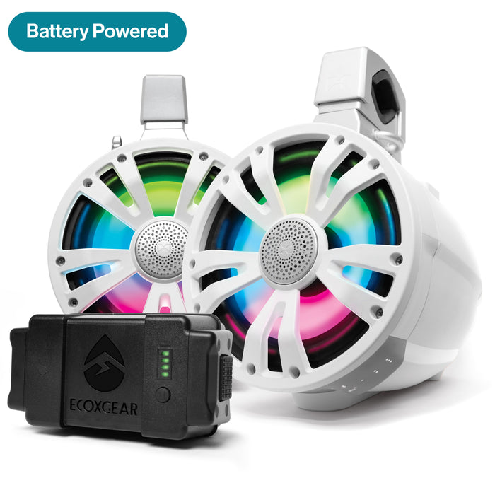SoundExtreme by ECOXGEAR Battery Operated Tower Speaker for Boat